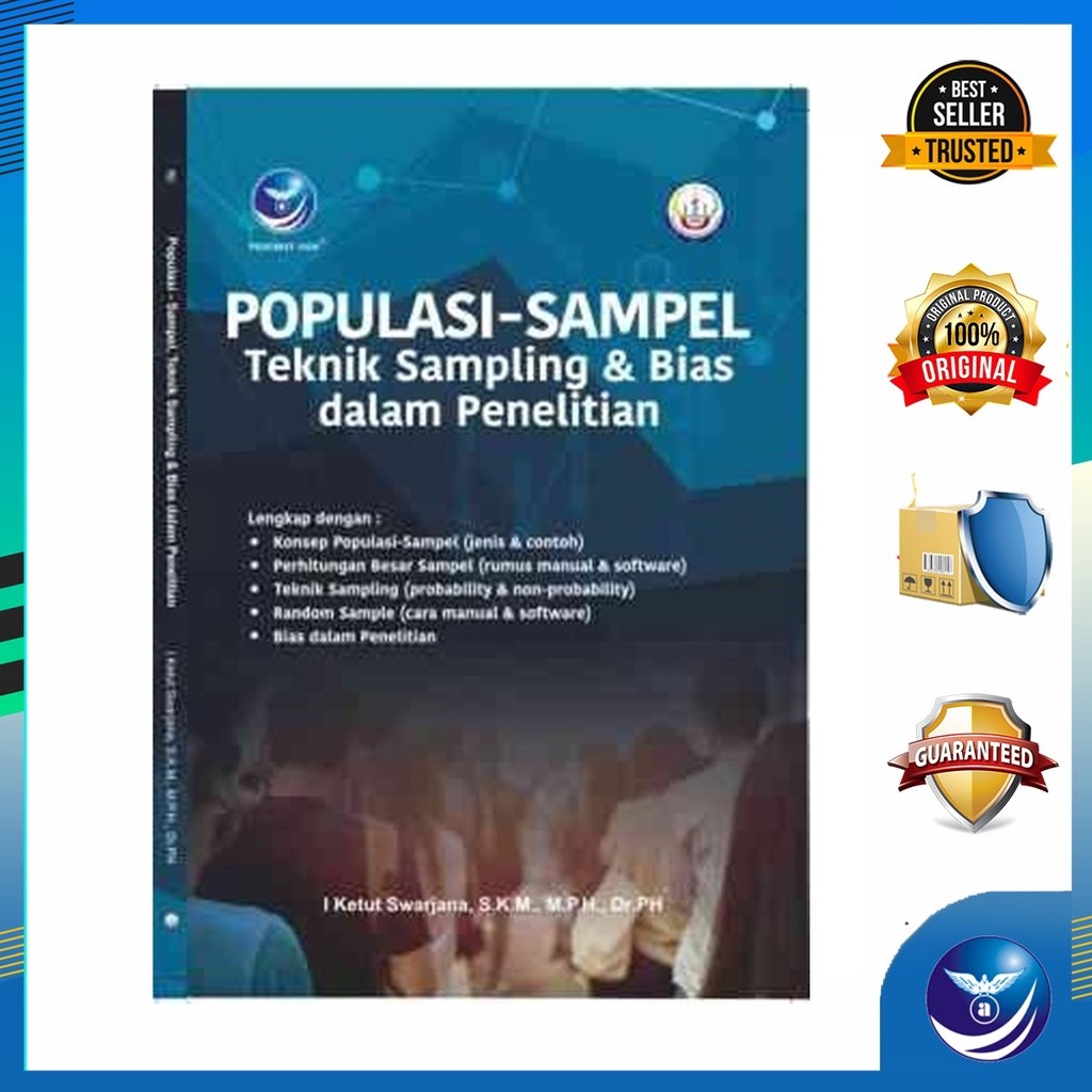 Jual Penerbit Andi - Buku Populasi - Sampel, Teknik Sampling & Bias Dalam Penelitian | Shopee ...