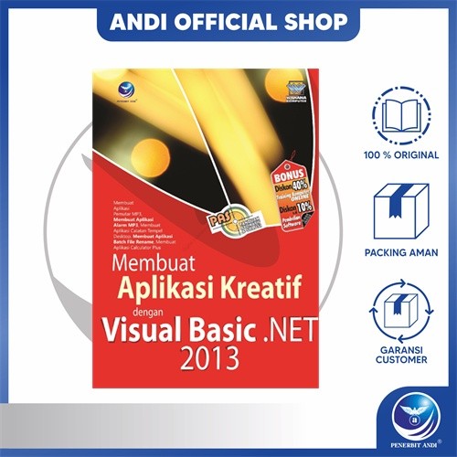 Jual Penerbit Andi - Buku Panduan Aplikatif Dan Solusi: Membuat Aplikasi Kreatif Dengan Visual ...
