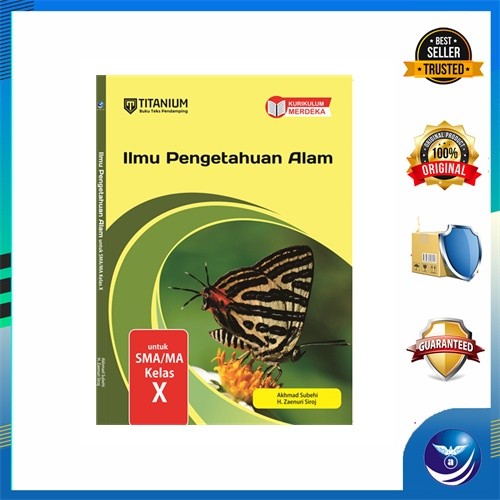 Jual Penerbit Andi - Buku TITANIUM: Buku Teks Pendamping Kurikulum Merdeka IPA (Fisika, Kimia ...