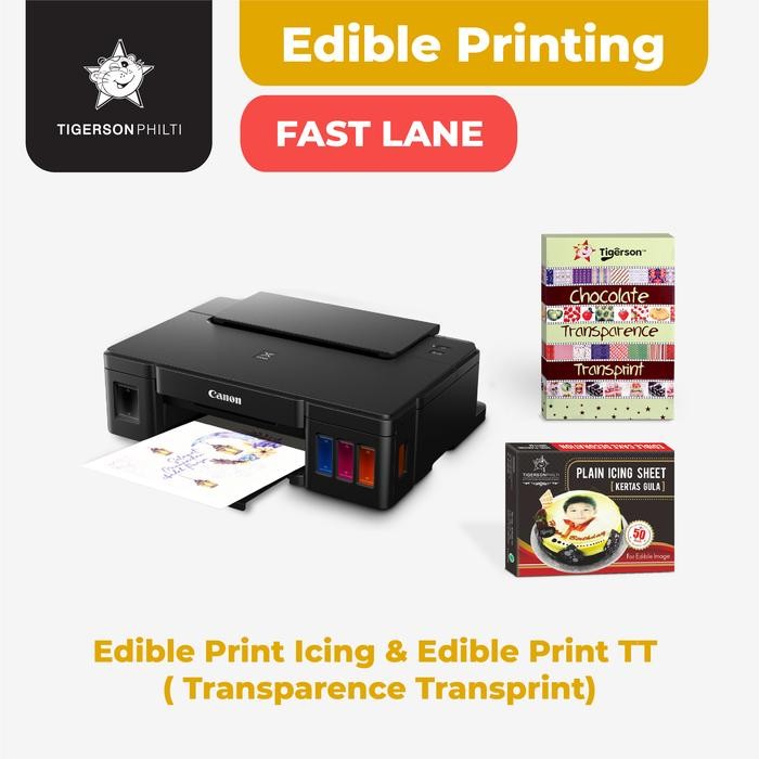 Jual InstanTanyadulu- Fast Line Edible Printing kertas gula & Kertas ...