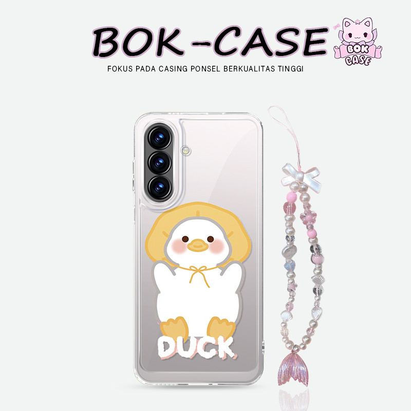 Jual Tali Kartun Lucu Bebek Kuning Kecil Casing Oppo A3X A5 A3 Pro 5G ...