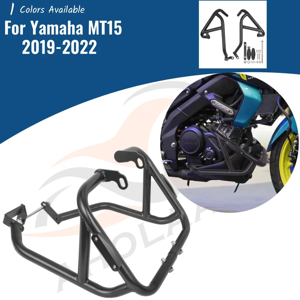 Jual For MT 15 Crash Bar Engine Side Guard Bumper Frame Falling ...
