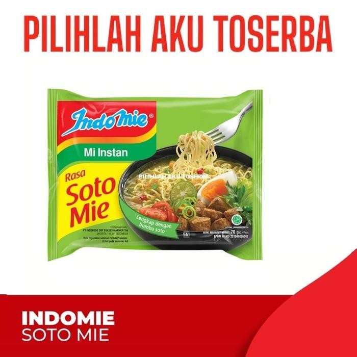 Jual MIE INSTANT INDOMIE REBUS SOTO MIE - ( HARGA 1 DUS ) | Shopee ...