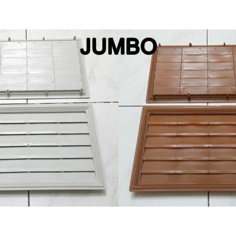 Jual Ready Jalusi Pvc / Ventilasi / Penutup Lubang Pintu Kamar Mandi ...