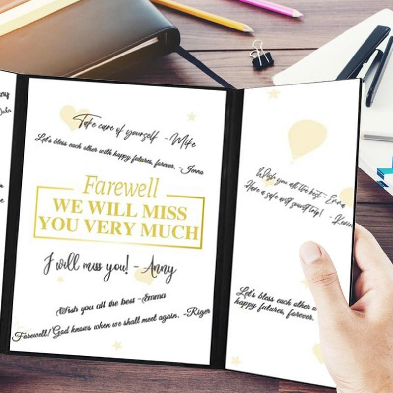 Jual Anniversary Guest Book Farewell Signature Book Guestbook Signature ...