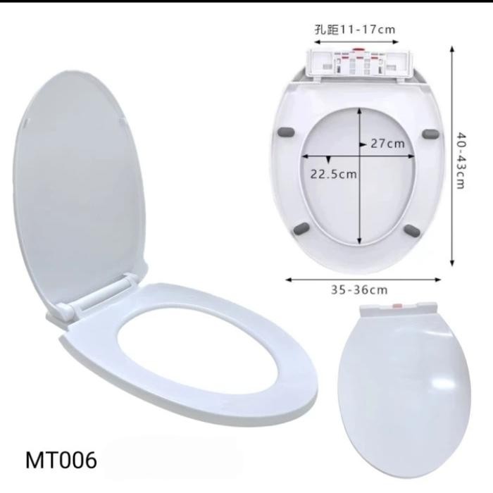 Jual PREMIUM Tutup Closet Duduk Universal / Seat Cover Toilet Duduk ...