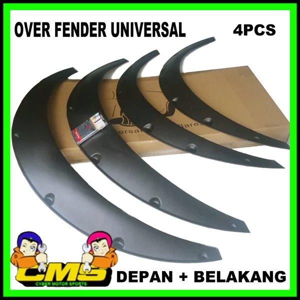 Jual READY Fender lips universal . over fender universal. fender flares ...
