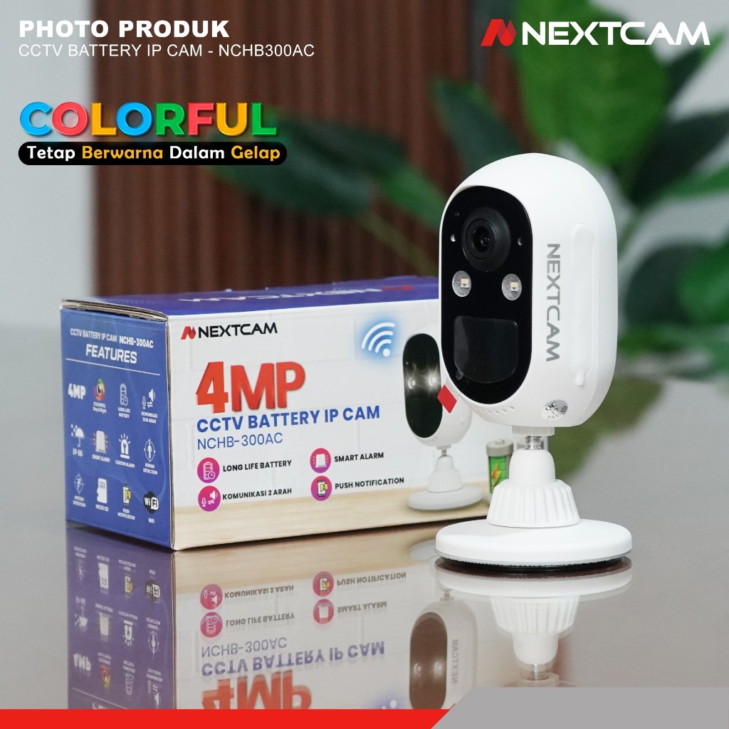 Jual Nextcam Smart IP Kamera CCTV battery Portable 4MP Kamera cctv ...