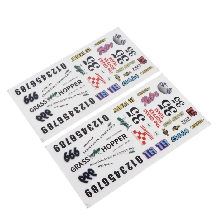 Jual RC Sticker Decal Set for Tamiya Grasshopper 1:10 RC Buggy Off Road ...