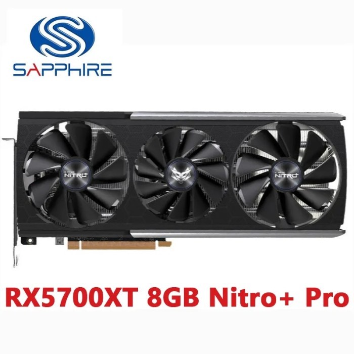Jual Sapphire Radeon RX 5700 XT 8G D6 Nitro+ Pro Video Cards For AMD ...