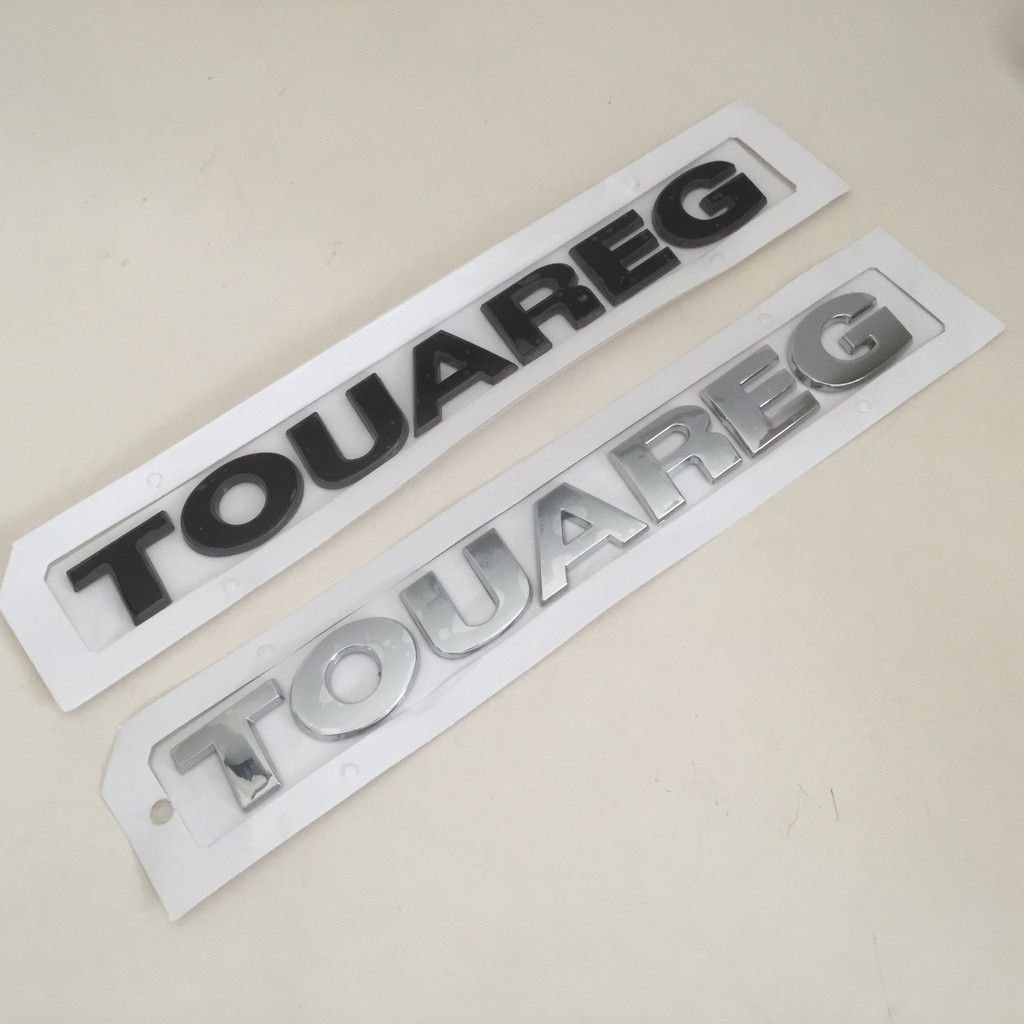 Jual 1Pcs 3D Abs For Touareg Car Letters Rear Bumper Trunk Emblem ...