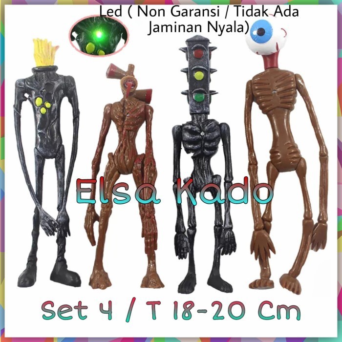 Jual Siren Head Mainan Set Game Roblox Sirenhead | Shopee Indonesia