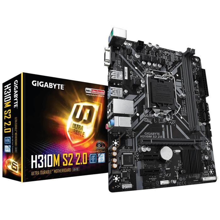 Jual GIGABYTE H310M-S2 2.0 LGA1151 MOTHERBOARD PI BERKUALITAS | Shopee Indonesia