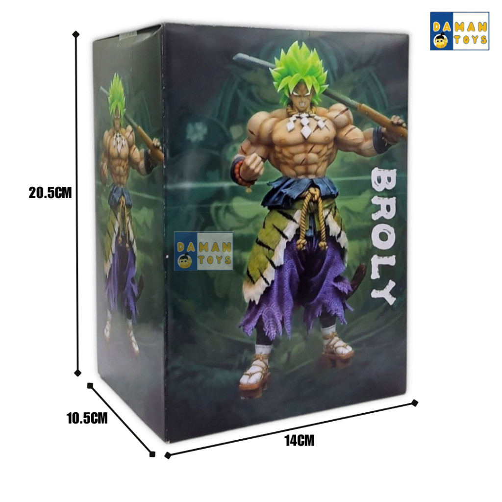 Jual Action Dragon Ball Super Samurai Broly Son Goku Anime | Shopee ...
