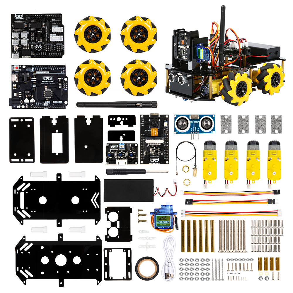 Jual Kuongshun Esp32 Cam 328P Robot Kit Open Source Development Board ...