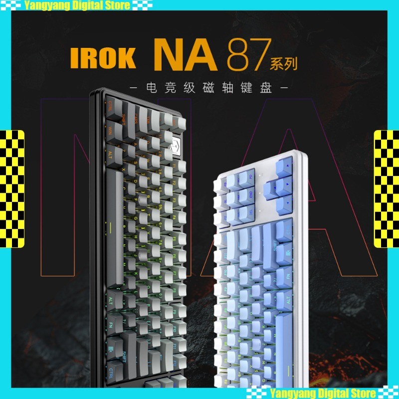 Jual Irok Na87 Pro Magnetic Switch Mechanical Keyboards Rgb Rt0.04Mm 8000Hz Hot-Swap Hot Swap ...
