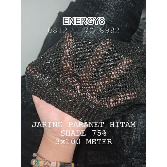 Jual Jaring Paranet Shade Net 75% 3M X 100M Jaring Anti Panas ( Per 1 ...