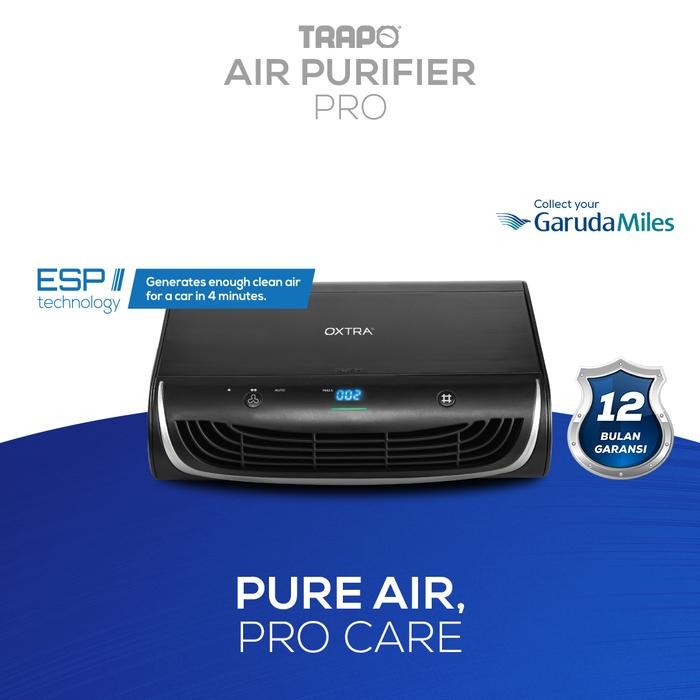 Jual TERBARU! Trapo Oxtra Air Purifier Pro - Electrostatic Precipitator ...
