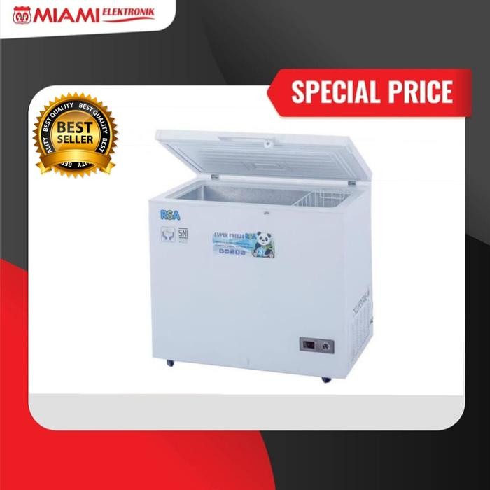 Jual Chest Freezer RSA CF110 Freezer Box RSA CF 110 Garansi Resmi ...