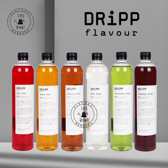 Jual DRIPP Syrup 760ml Variant Buah-buahan,Bunga,Mojito / Sirup minuman ...