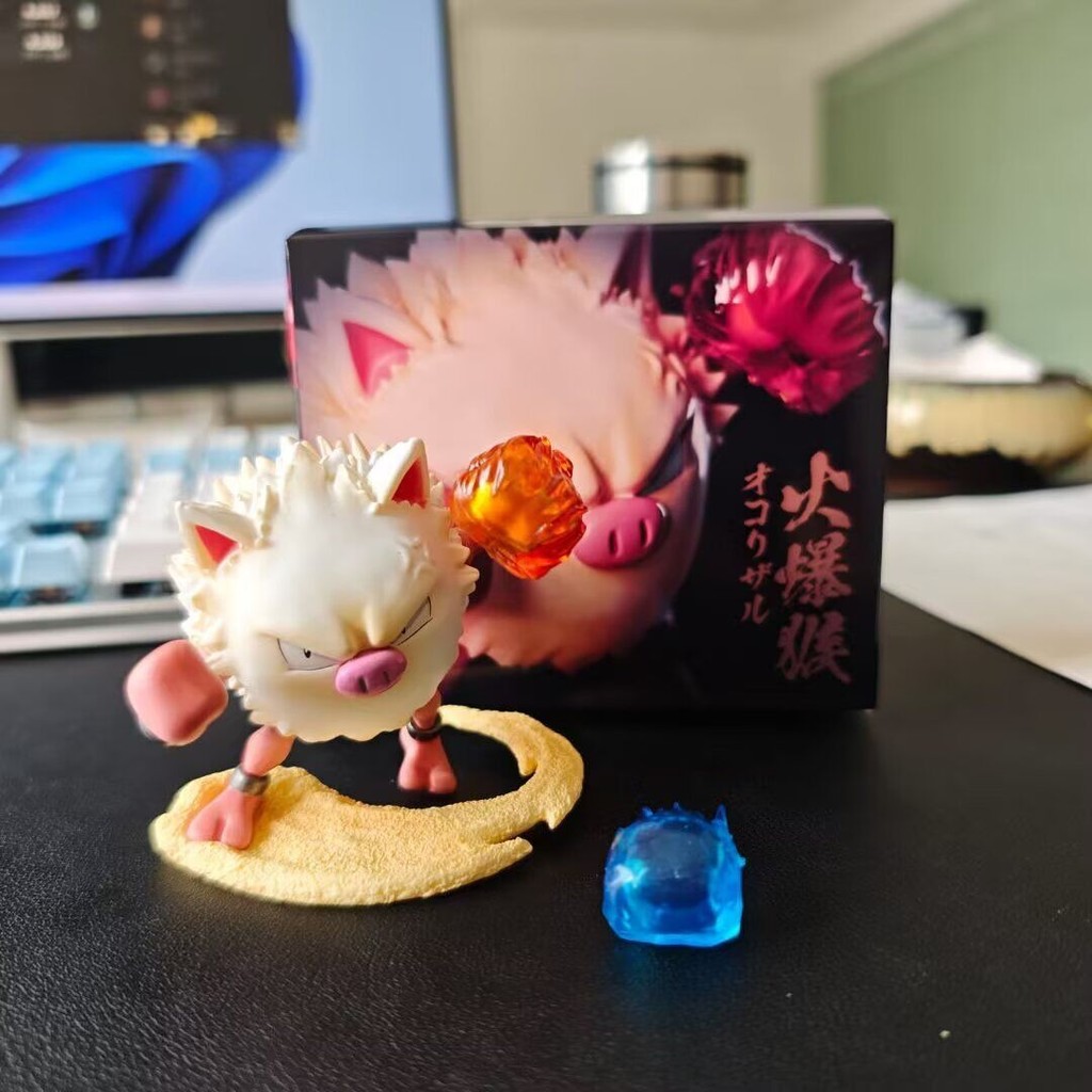 Jual Pokemon Anime Figures Primeape Fighting Elves Figurine 7Cm Pvc ...