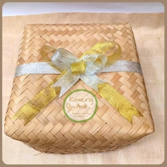 Jual Besek Anyaman Bambu Pipiti Katering Hantaran Hajatan Jumbo 22-25 ...