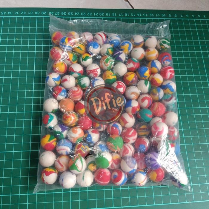 Jual ASLI bola bekel mini isi 100 pcs ukuran kecil grosir bola bekel ...