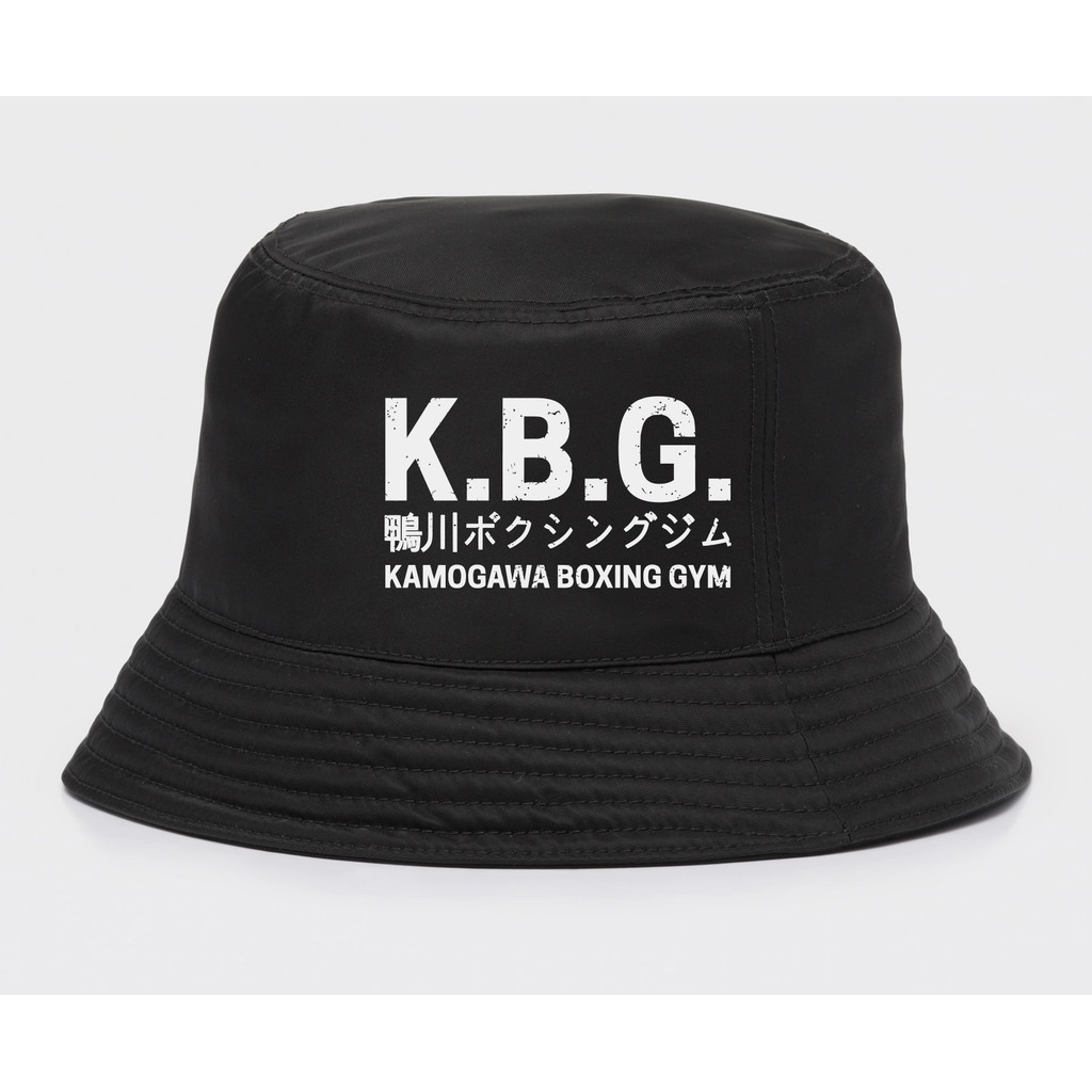 Jual Topi Bucket KBG Kamogawa Boxing Gym Anime tinju Japan Jepang Kanji ...