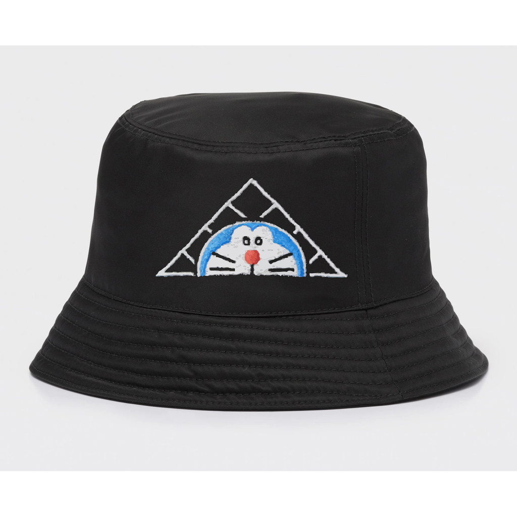 Jual Topi Bucket Doraemon Musee de Louvre Glass Pyramid Entrance Museum ...