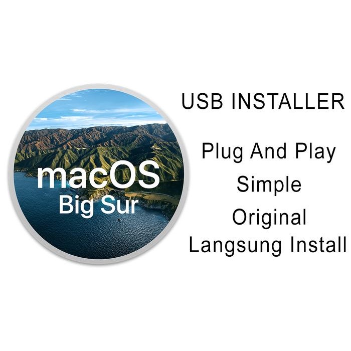 Jual Masih Ada.! Installer Mac Os Usb Macos Big Sur Untuk Macbook Pro ...