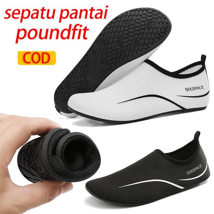 Jual Sepatu Pantai Yoga Poundfit Renang Mancing Water Shoes Air Pria ...