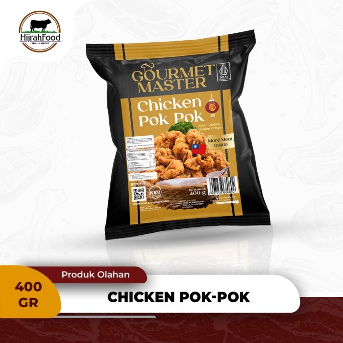 Jual Gourmet Master Chicken Pok-Pok Olahan Fillet Ayam Tepung - 400 ...