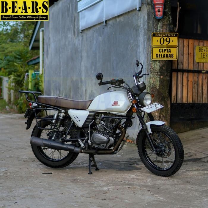 Jual Crashbar Custom Benelli Motobi 152 Pnp Handmade | Shopee Indonesia