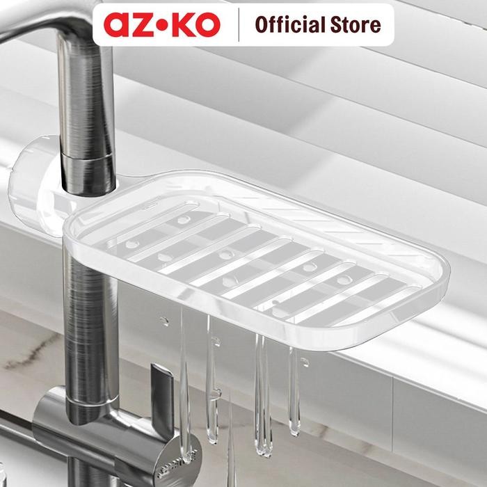 Jual AZKO Stora Rak Gantungan Keran Air Short - Putih Tempat Simpan ...