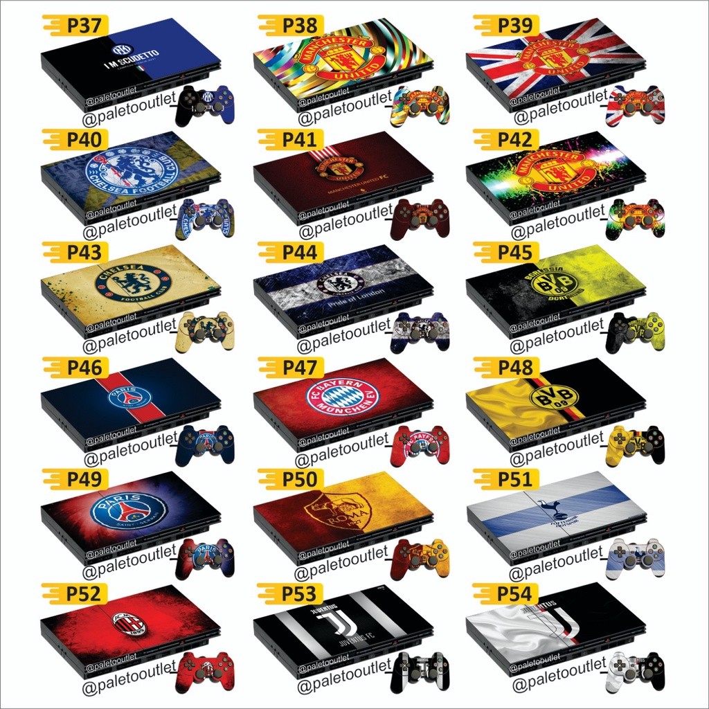 Jual Garskin stiker ps2 slim ps2 fat bisa request desain | Shopee Indonesia