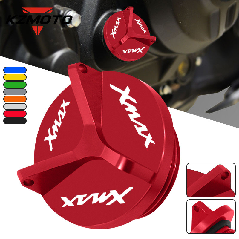 Jual NEW Motorcycle CNC Engine Oil Filter Cap Oil Drain Plug Bolt Screw ...