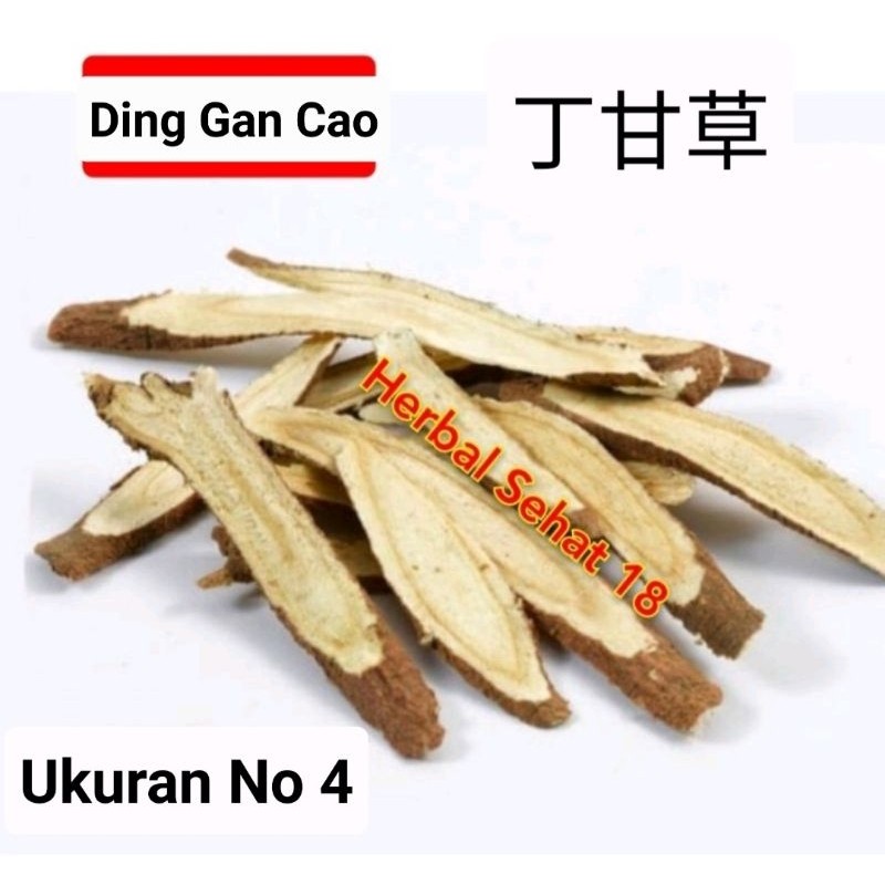 Jual DING Gan Cao Pian Gancao No.4 Kayu/Akar Manis / Kam Cho 5O-1OO-5OO ...