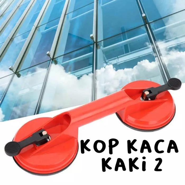 Jual JTTOP" KOP KACA KAKI 2 GAGANG PVC PLASTIK KUAT ANGKAT BEBAN SAMPAI ...