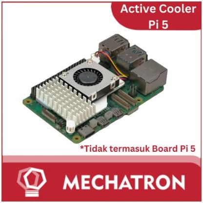 Jual Heatsink Raspberry Pi 5 Active Cooler Heat Sinks With Fan | Shopee ...