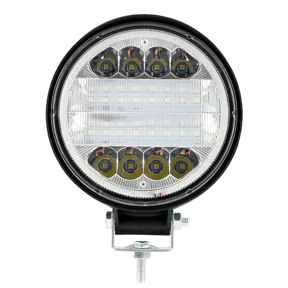 Jual Round Headlight Angel Eyes Lamp Car Light Assembly For 4X4 Offroad ...
