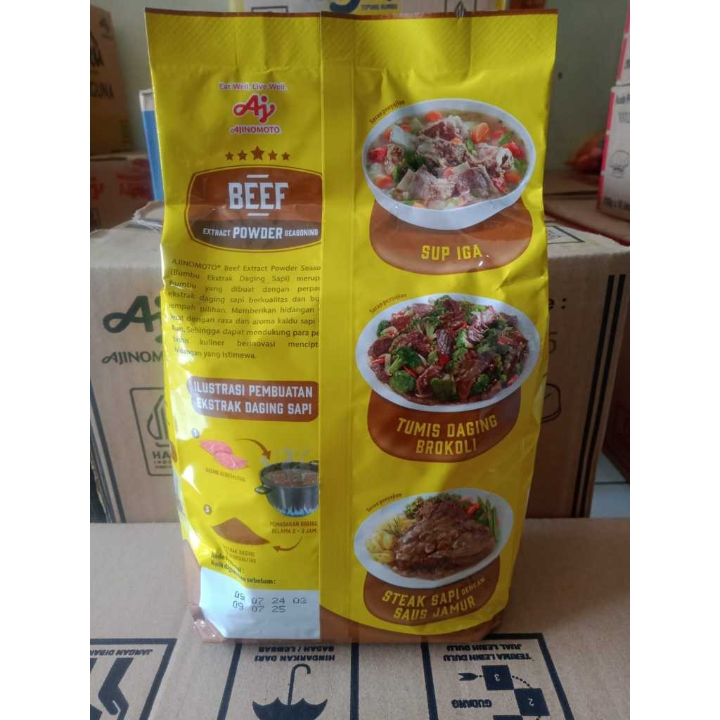 Jual Ajinomoto Beef Extract Powder Seasoning 1kg | Shopee Indonesia