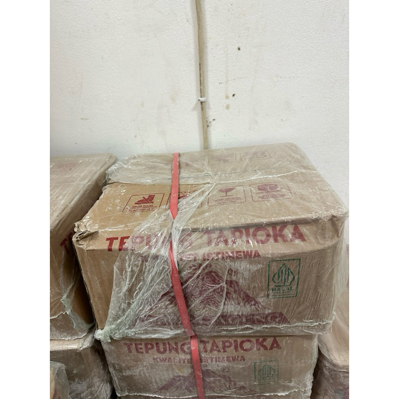 Jual Tepung Tapioka Sagu Kemasan CAP GUNUNG AGUNG 1 dus isi 20 bungkus ...