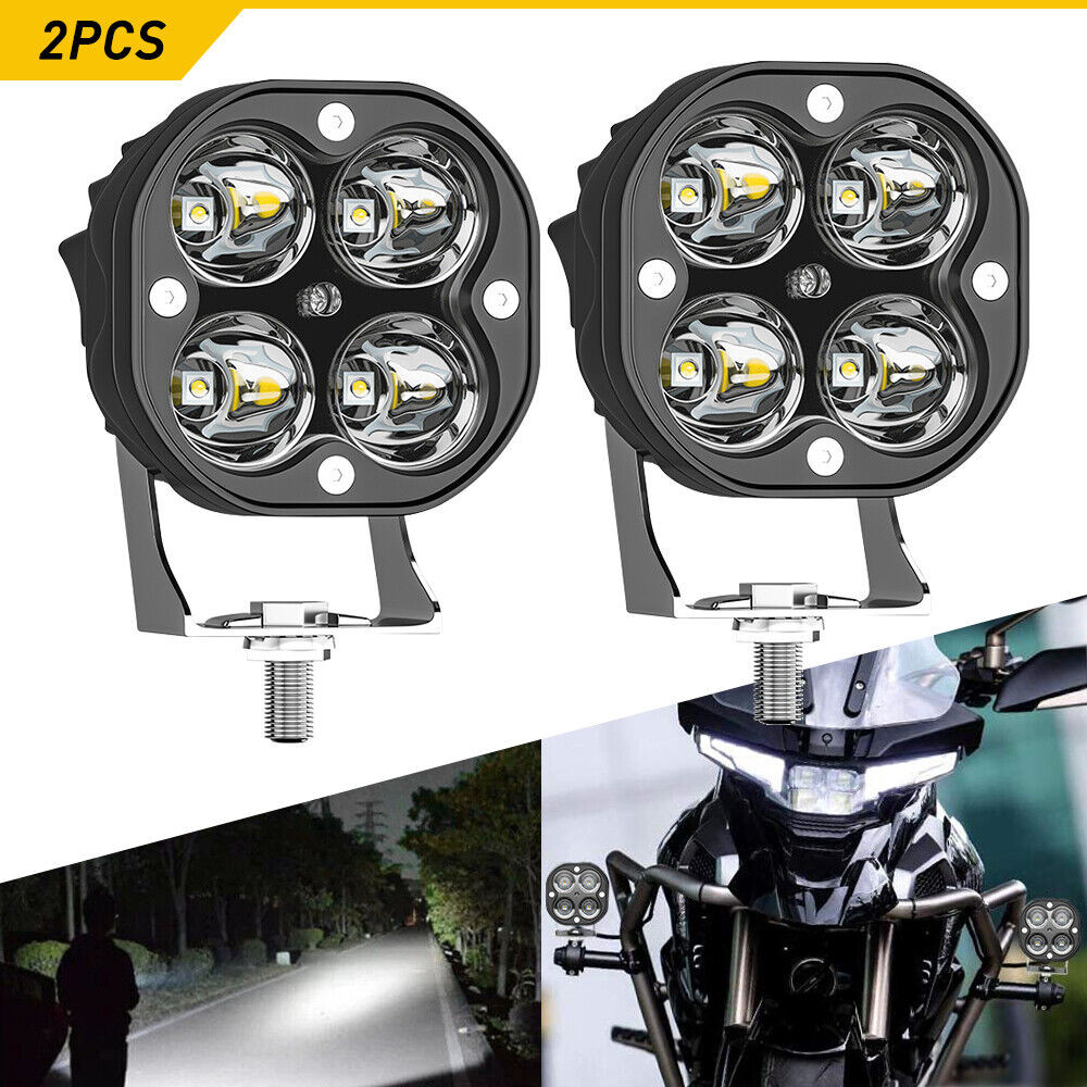 Jual IMPORT 3 Inch Mini LED Work Light Square Car Yellow White ...