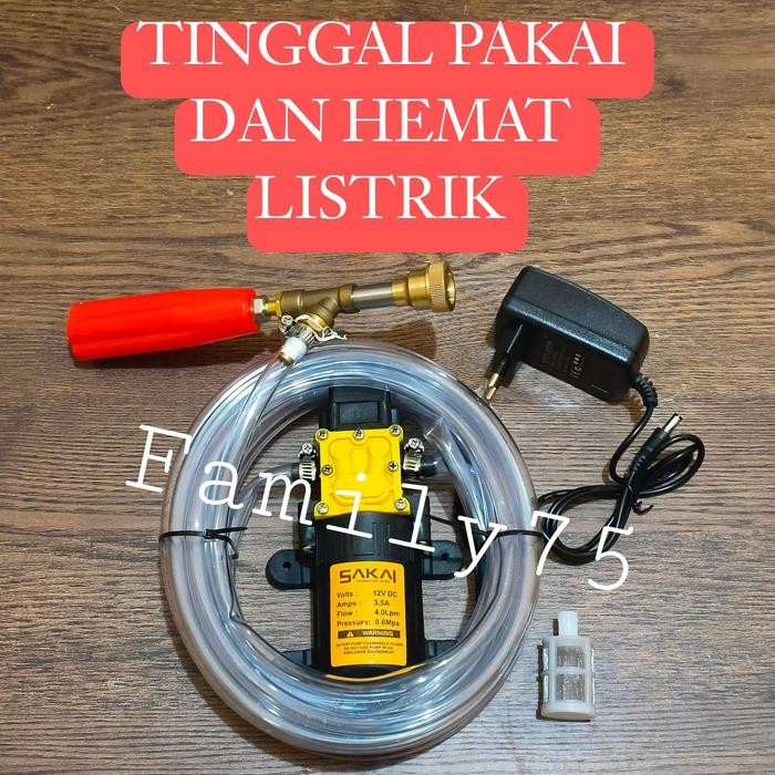 Jual Alat Cuci Motor Steam Ac Mobil Mesin Pompa Dc Mini Stim Motor Ac ...
