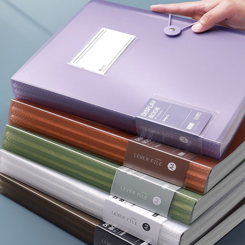 Jual Portable Stationary Briefcase Test Paper Storage Folders Documents ...