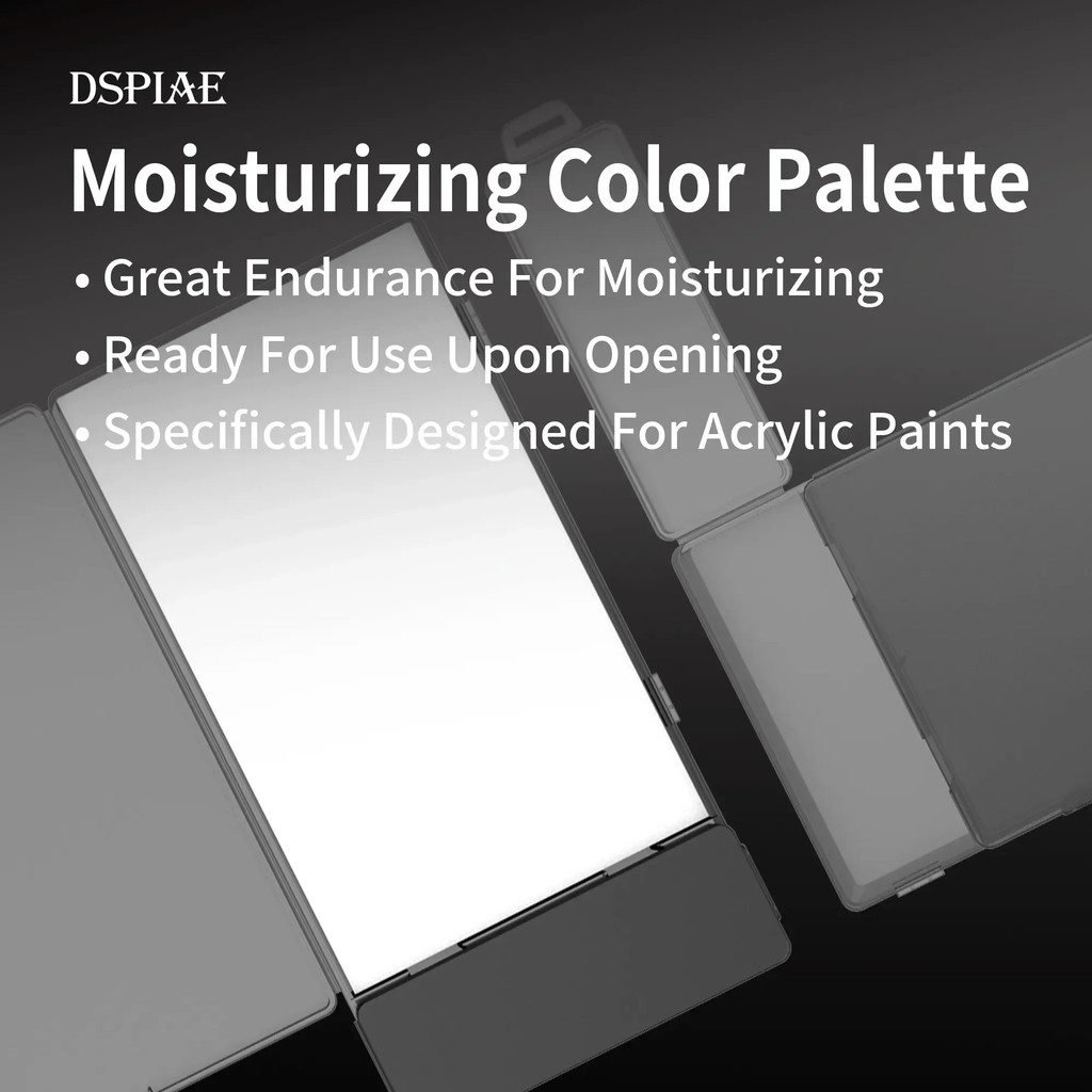 Jual DSPIAE MP Hand Coated Model Paint Brush Moisturizing Color Palette ...