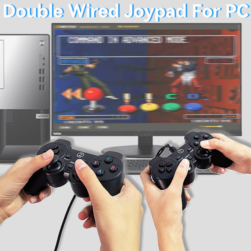 Jual Box Board Game Console Computer Pc 2 In 1 Cable Usb Two Players ...