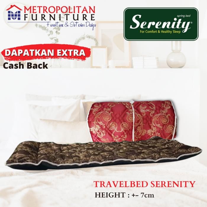Jual Travel Bed Elite Serenity Kasur Lipat Lantai Travelbed Piknik ...
