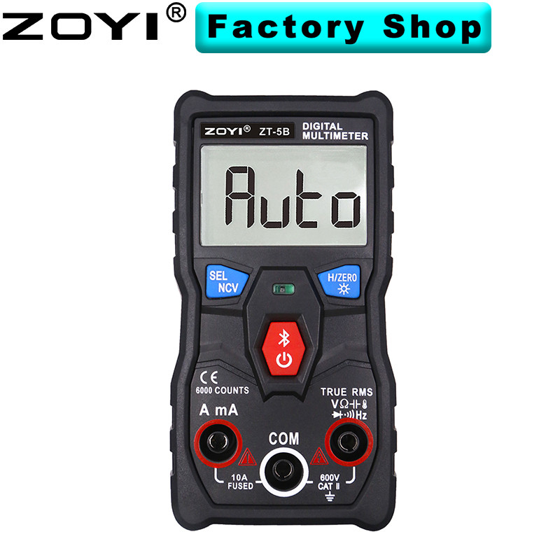 Jual NEW ZT-5B Digital 6000 Counts Professional Analog Multimeter AC/DC ...
