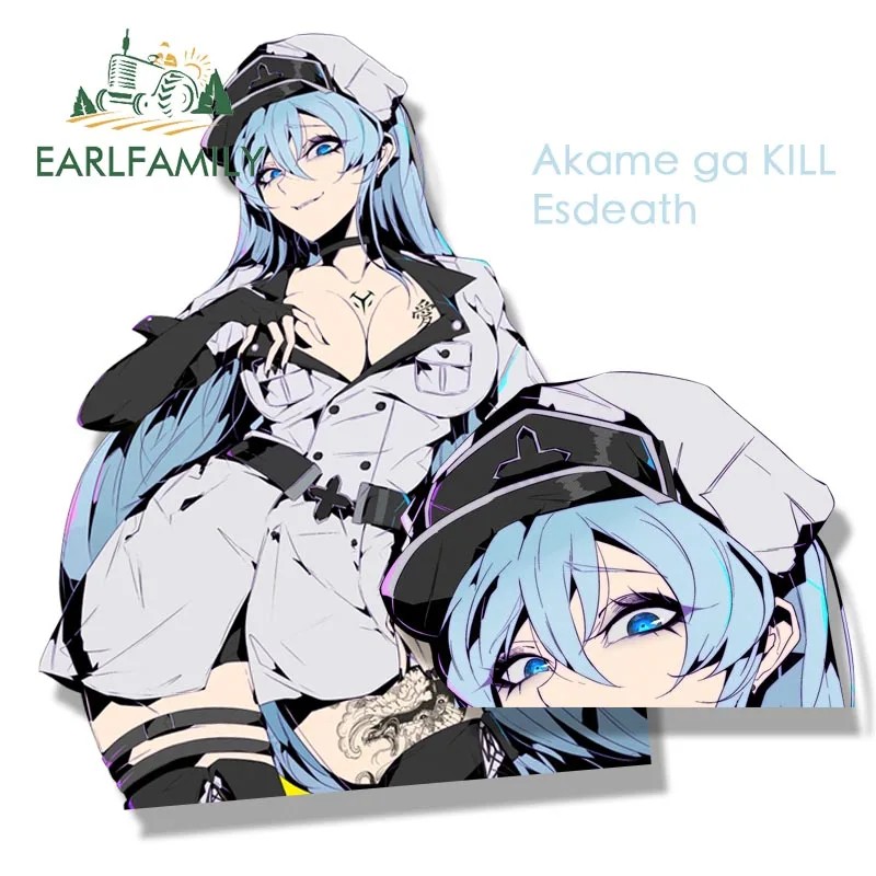 Jual EARLFAMILY Tato Esdeath Fanart Stiker Mobil Anime Akame Ga KILL ...